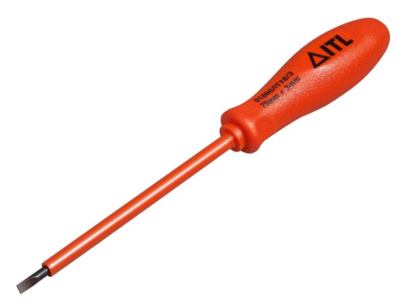 Insulated Terminal Screwdriver 3.0 x 75mm | Screwdrivers · Tracklink
