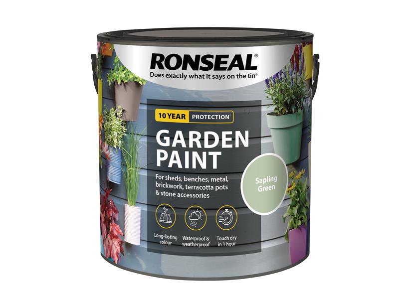 Garden Paint Sapling Green 2.5 litre | Stains, Preservers & Treatments ...