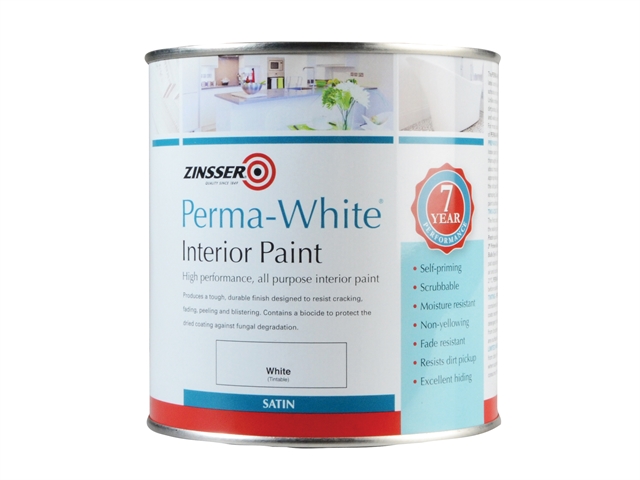 Perma-White® Interior Paint Satin 1 litre | Paints & Spray Paints ...