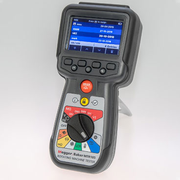 Megger MTR105 Hand Held Motor tester | Insulation Tester · Tracklink