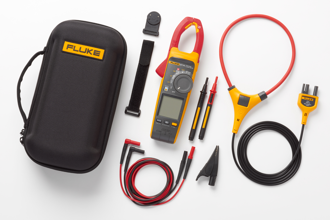Fluke 377 FC, Non-Contact Voltage True-rms AC/DC Clamp Meter | Clamp ...