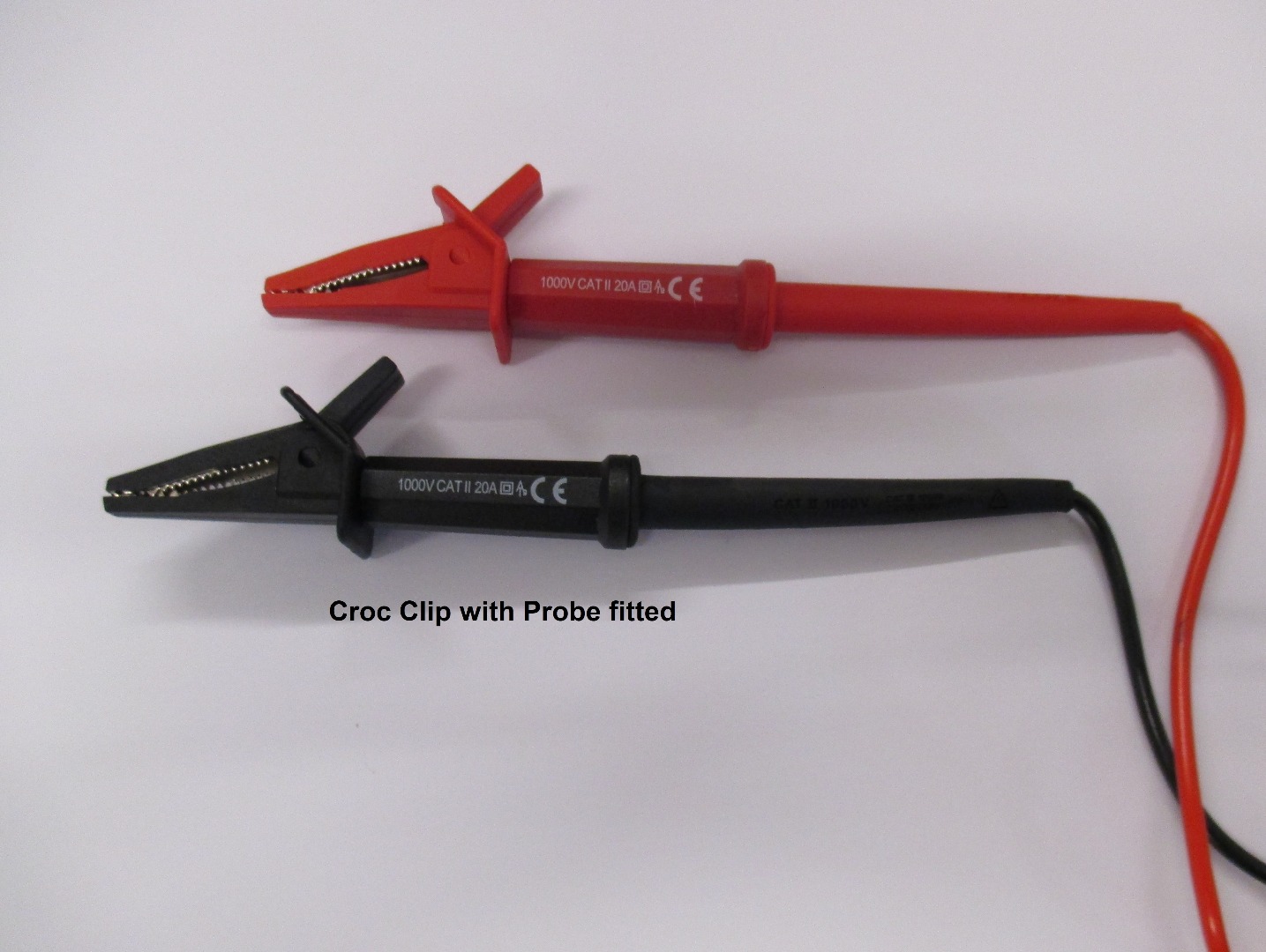 Flanged Fully Insulated Crocodile Clip, 1000 Volts Cat II | Kit · Tracklink